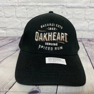 Cap America | Accessories | Bacardi Hat Cap Strap Back Black 862 Oak ...